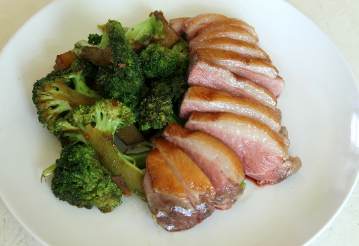 Sous Vide Ginger-Garlic Duck Breasts