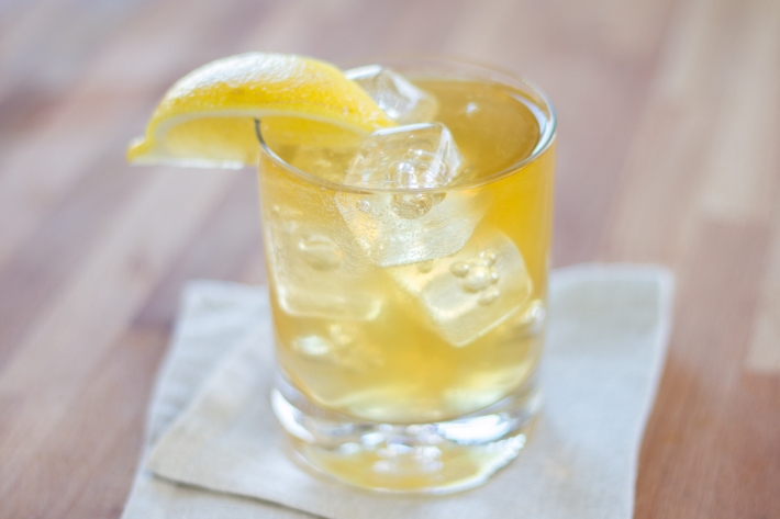 Sous Vide Honey-Ginger Shrub