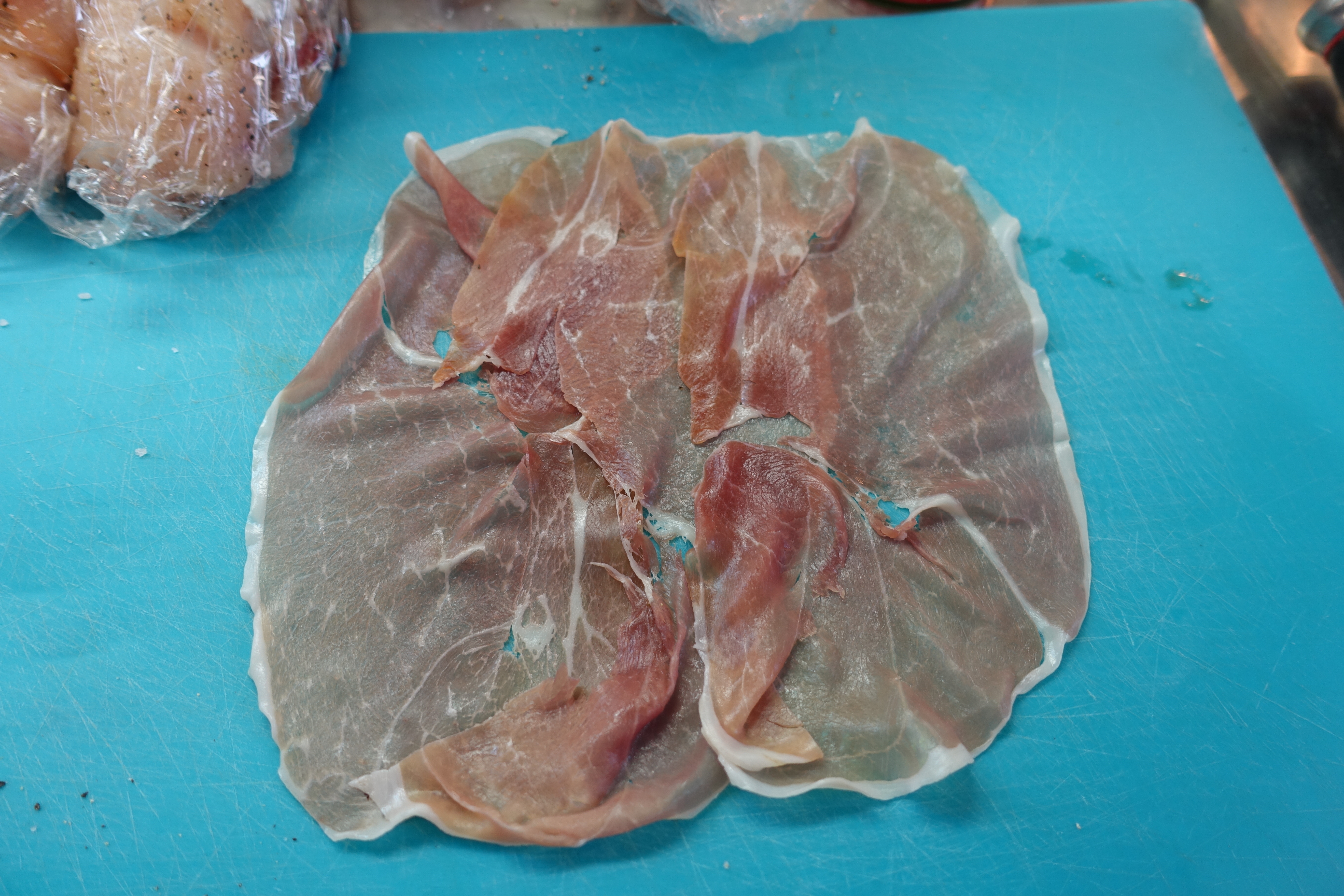 Sous Vide Prosciutto-Wrapped Chicken Roulade