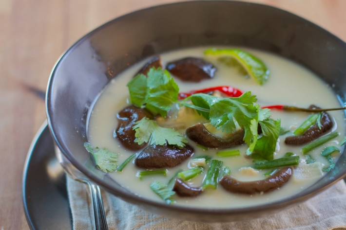 Sous Vide Thai Coconut Soup