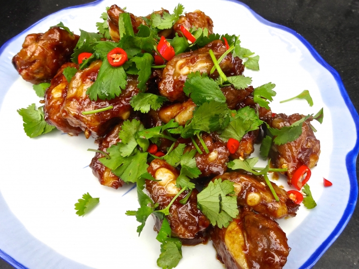 Sous Vide Vietnamese Caramelized Pork Spare Ribs