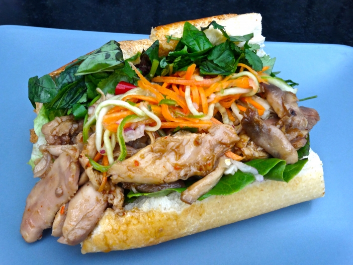 Vietnamese Rolls with Sous Vide Chicken